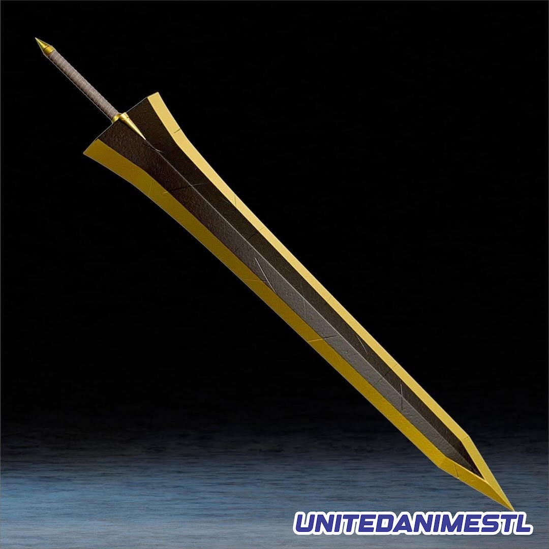 Igris Sword STL File - High Quality 3D Model for Anime Fans | Solo ...