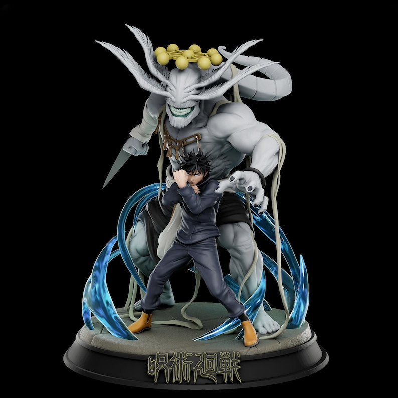 Jujutsu Kaisen STL File | High Quality 3D Model for Megumi Fushiguro ...