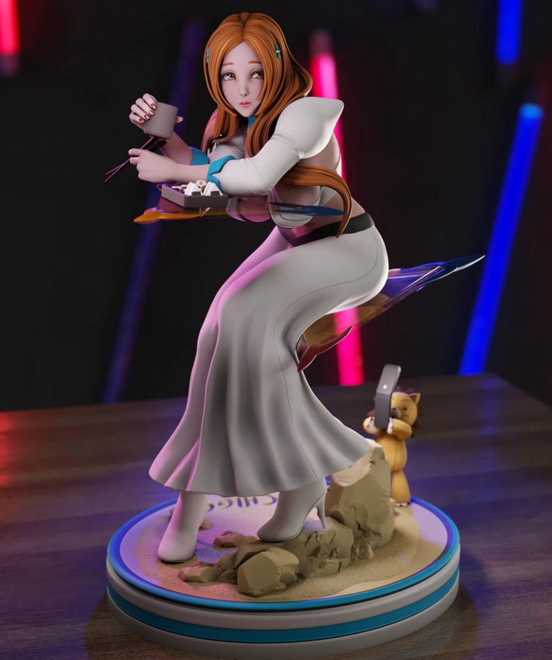 Orihime Inoue Bleach STL File | High Quality 3D Printable Model | Anime ...