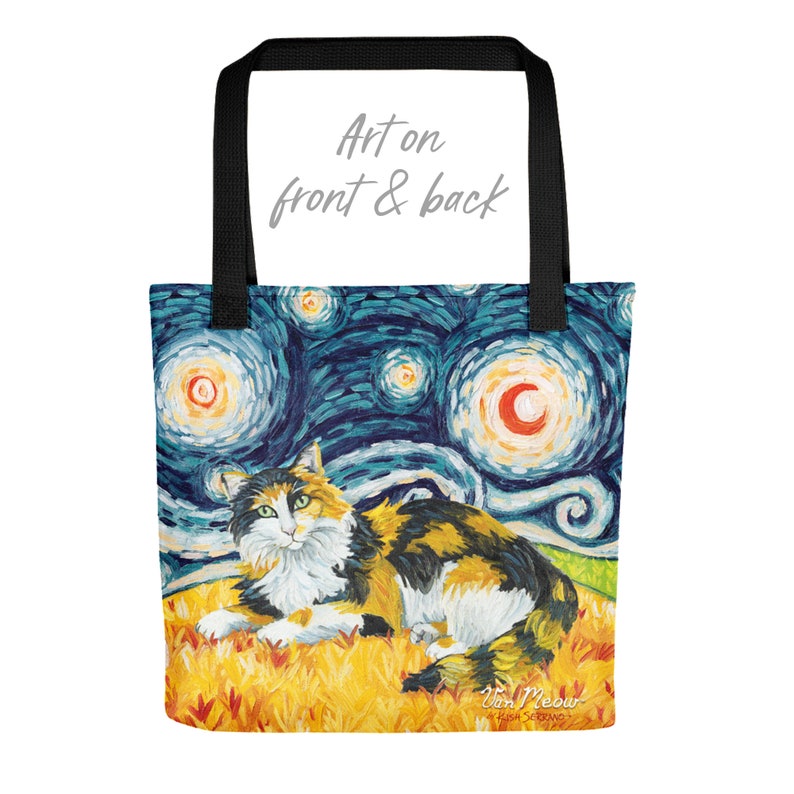 Cats, Cat, Tote Bag, Cat Tote, Calico Cat, Cat Lover Gift, Cat Gifts ...