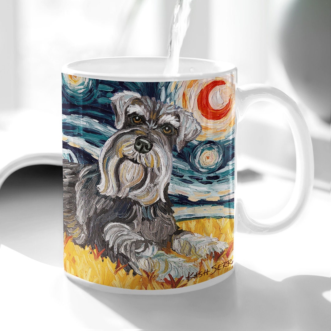 Schnauzer - Dog Mug - Coffee Mug - Dog Lover Gift - Personalized Mug - Etsy