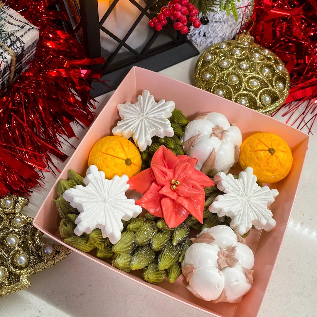 Christmas Marshmallow Gift Box | Festive Holiday Treats | Party Favors ...
