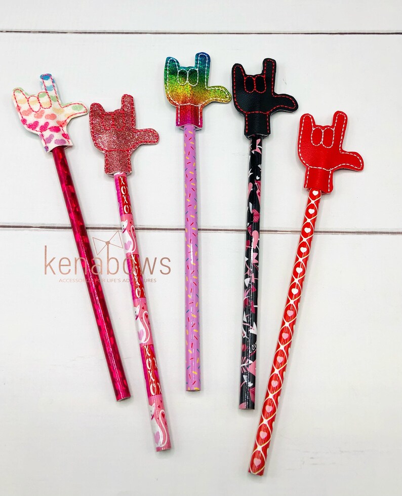 Classroom Valentine Favors, Valentine Pencils Toppers, Valentines Day ...
