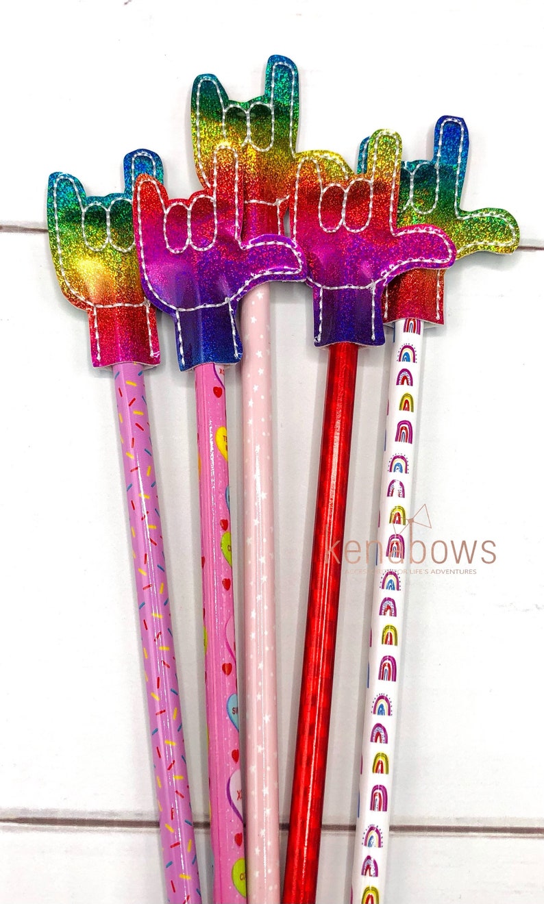 Classroom Valentine Favors, Valentine Pencils Toppers, Valentines Day ...
