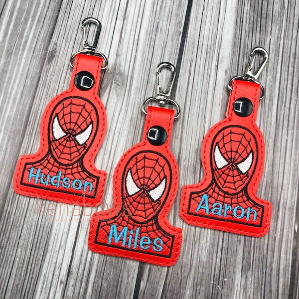Spider Man Key Chain. - Etsy