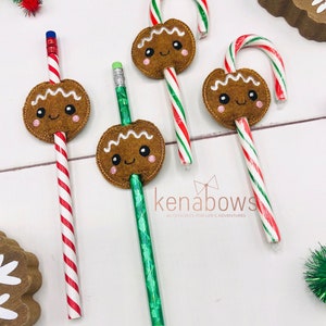 Candy Cane Holders, Gingerbread Man, Snowman, Teacher Gifts, School ...