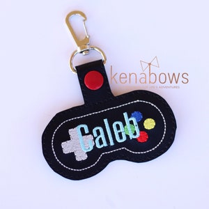 Gamer Bag Tag, Video Game Controller, Personalized Backpack Tag, Key ...