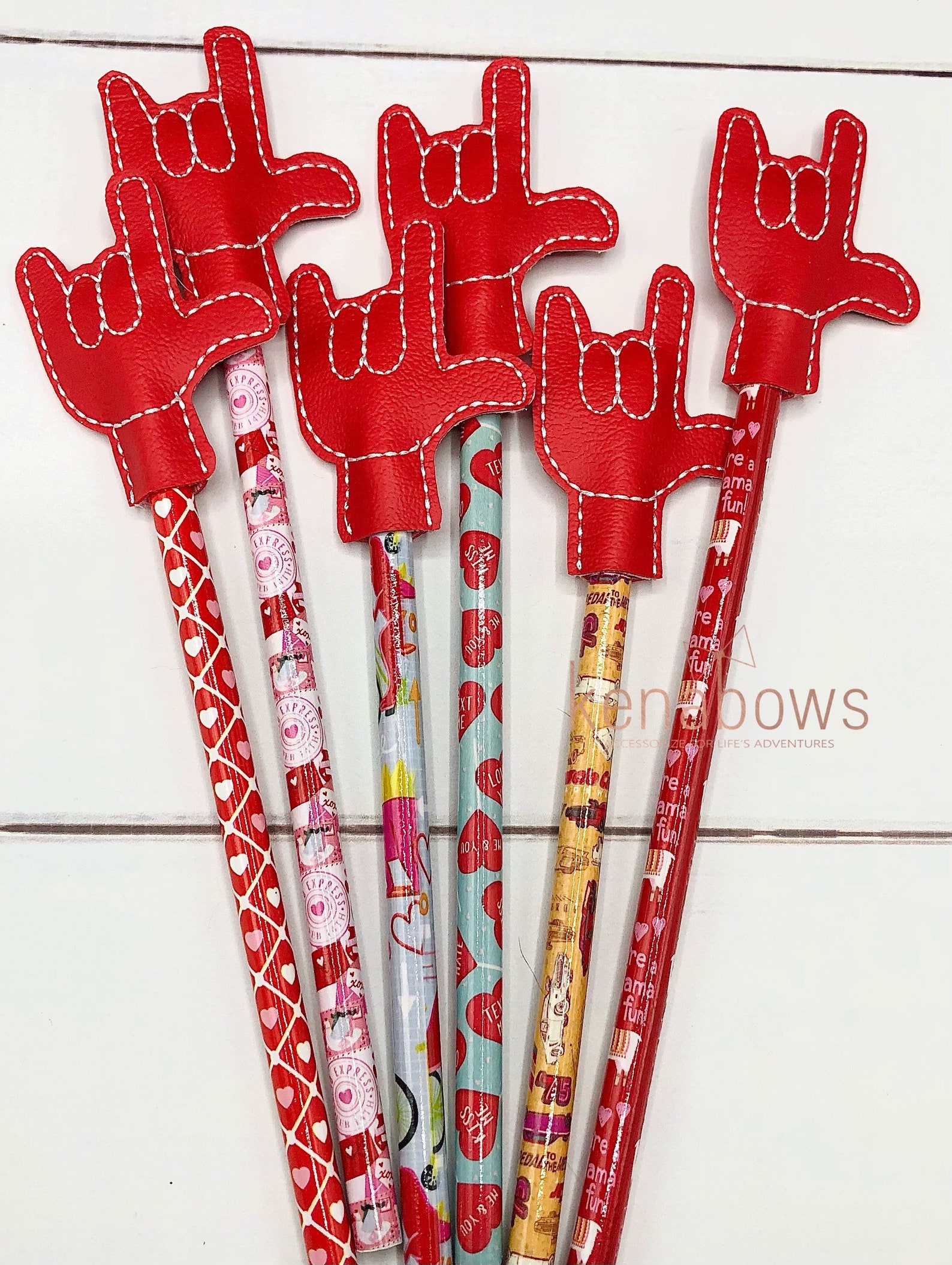 Classroom Valentine Favors, Valentine Pencils Toppers, Valentines Day ...