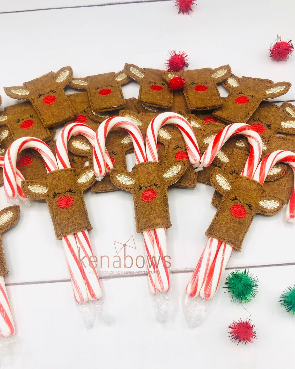 Candy Cane Holders, Reindeer, Teacher Gifts, School Gifts, Stocking ...