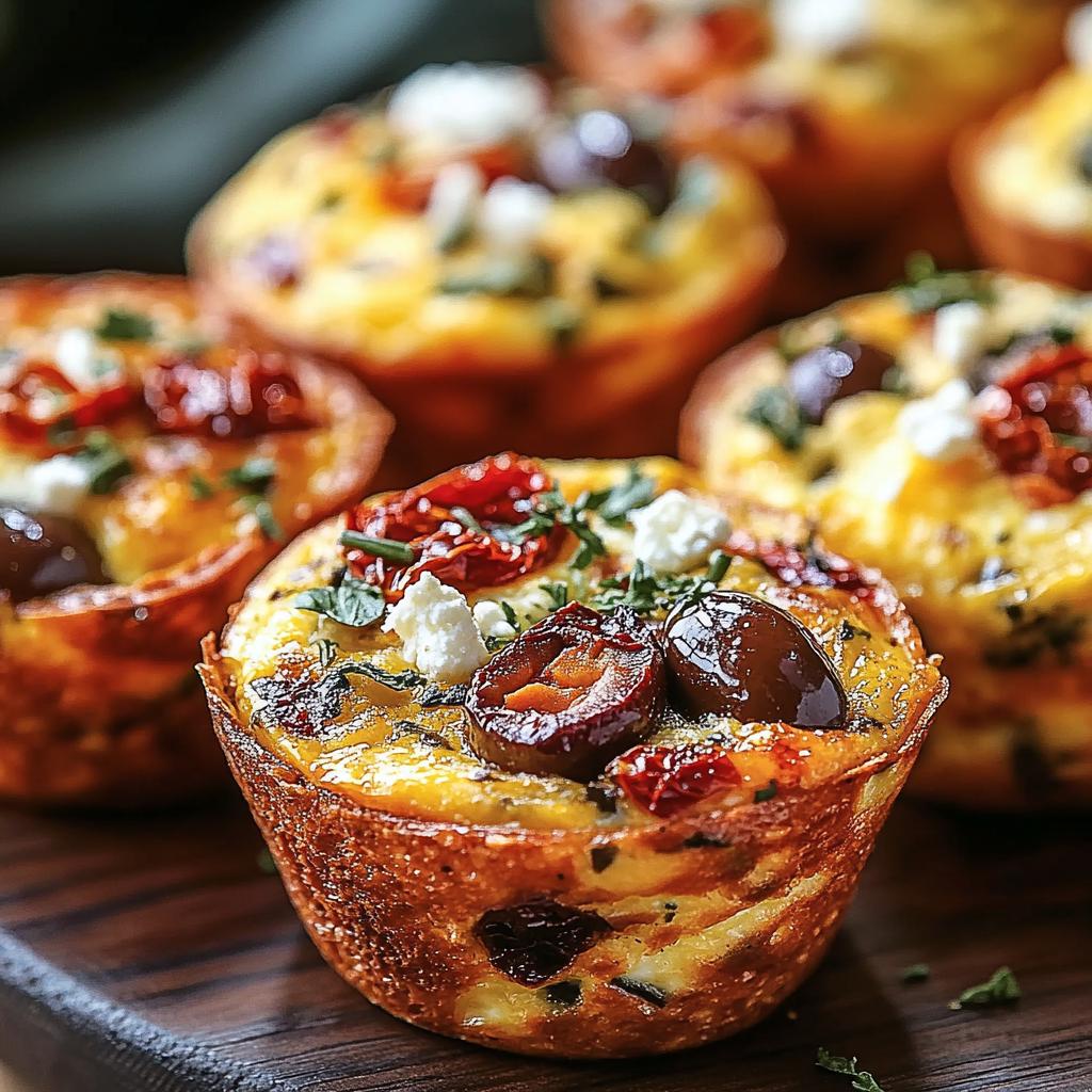 BEST RECIPE for Mediterranean Egg Muffins With Sun-dried Tomatoes ...