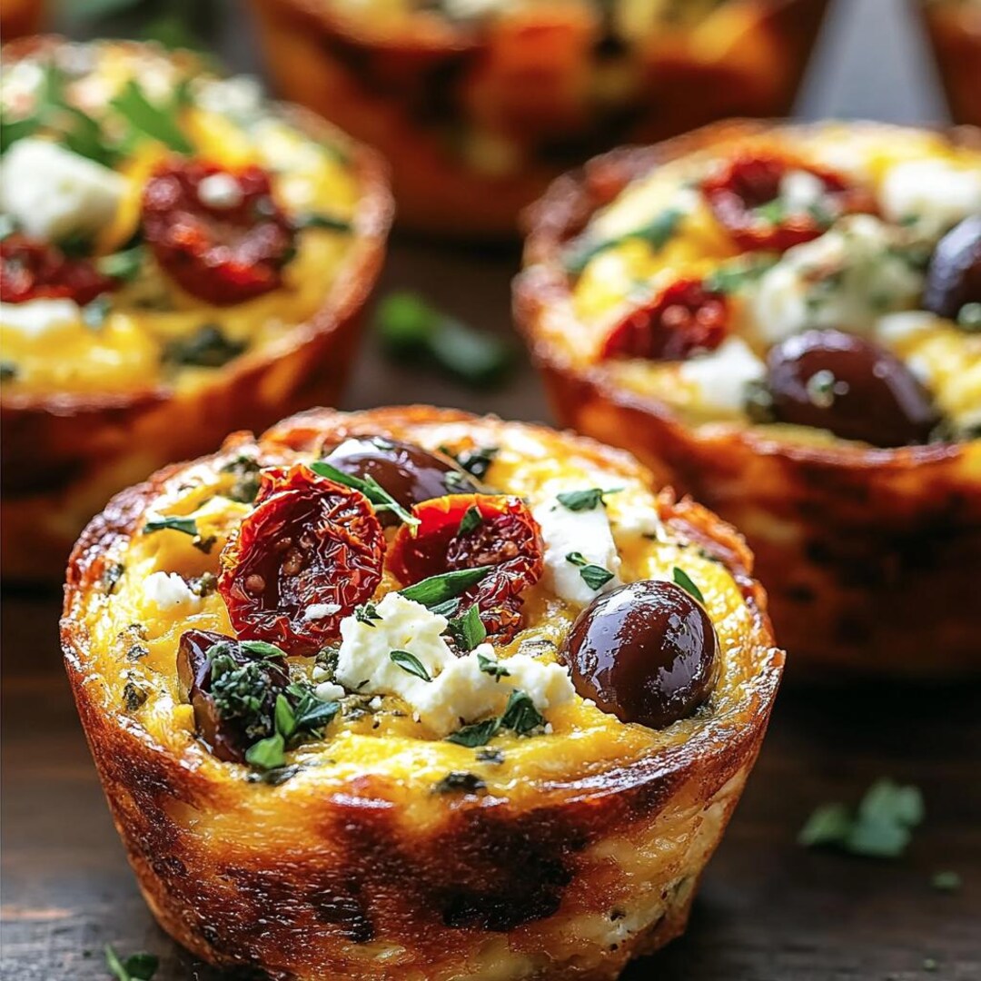 BEST RECIPE for Mediterranean Egg Muffins With Sun-dried Tomatoes ...