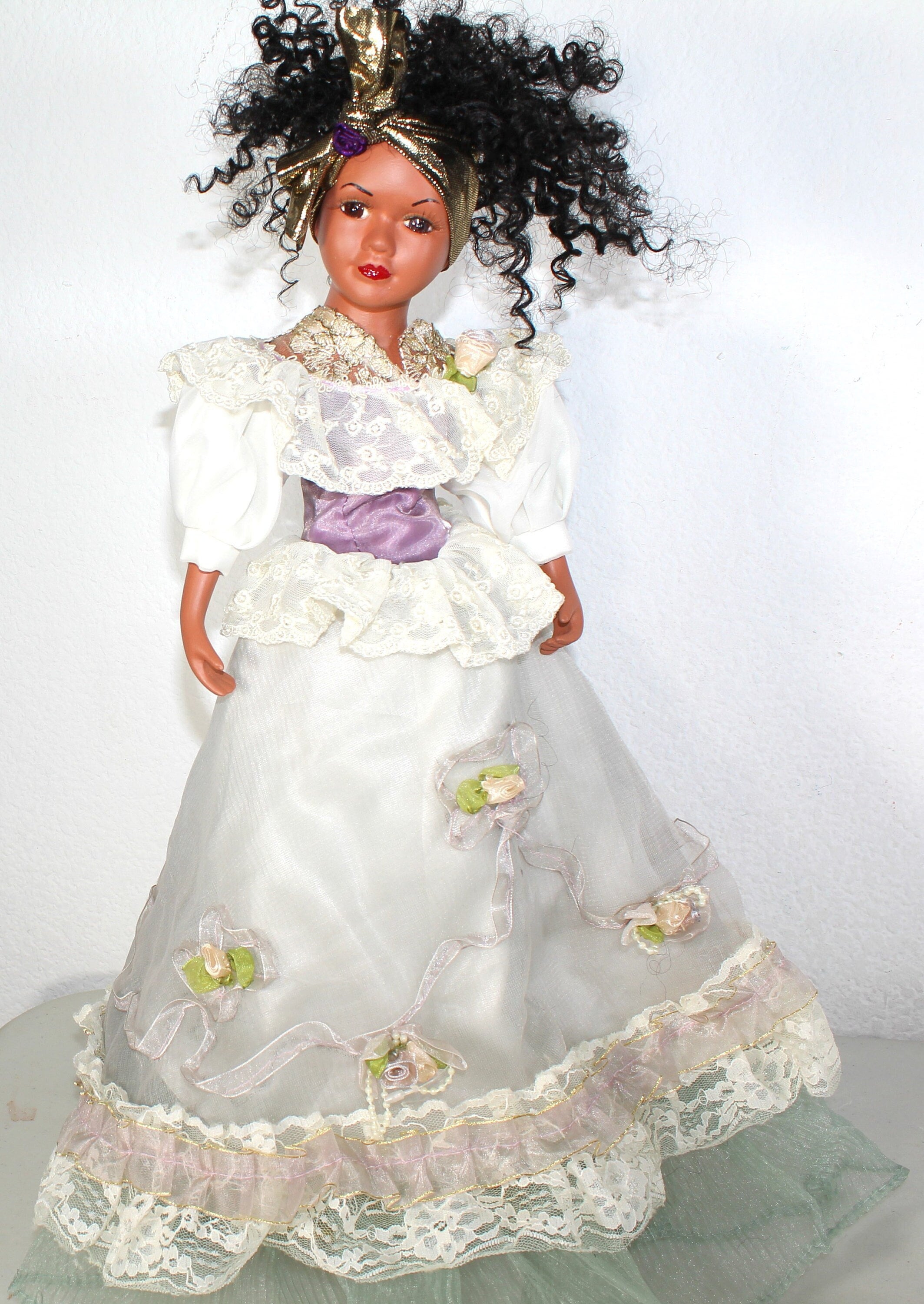 African American Porcelain Doll 16" (CHAVONNE) #6 - Etsy