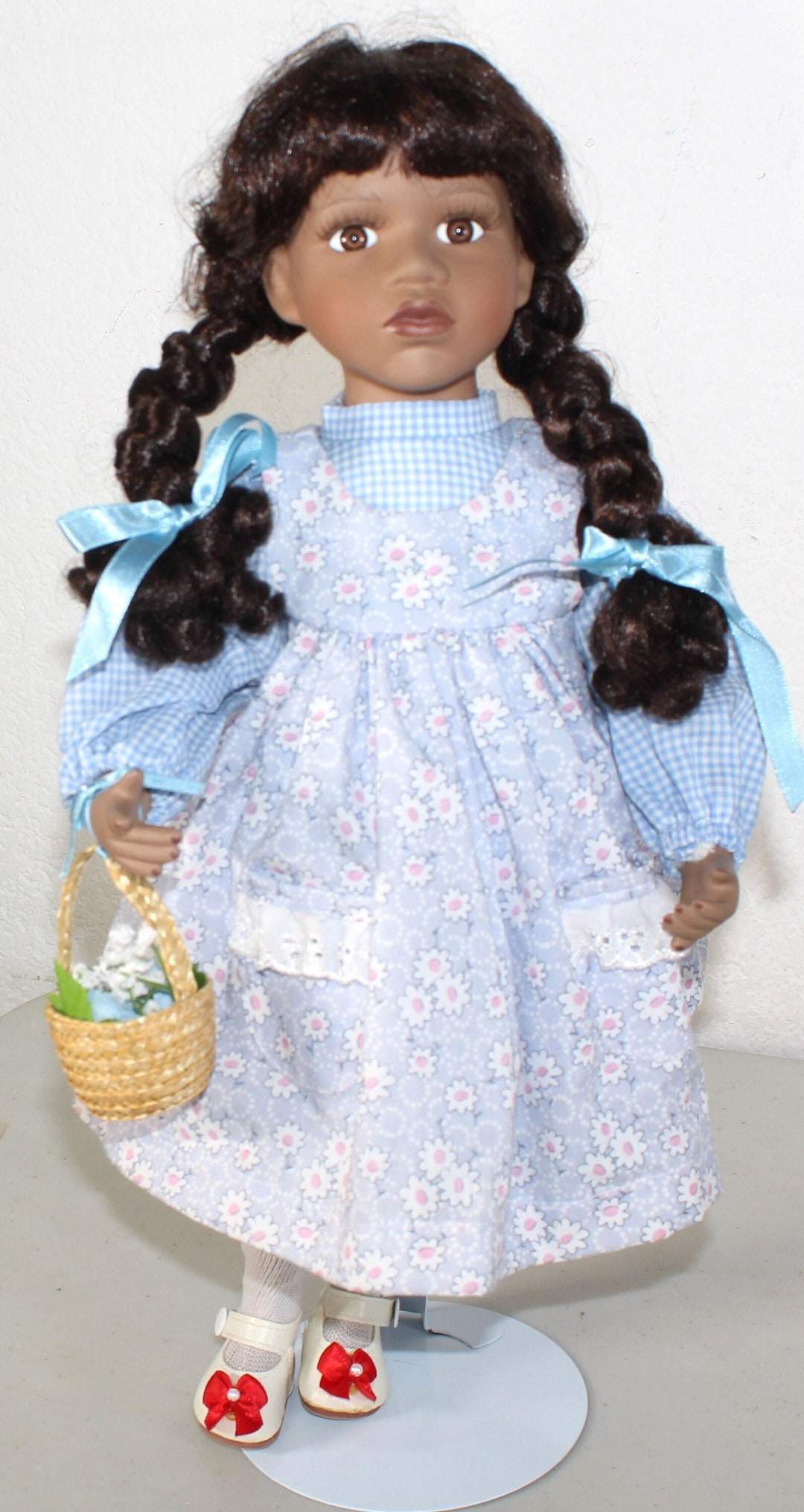 African American Porcelain Doll 16 TRINA 33 - Etsy