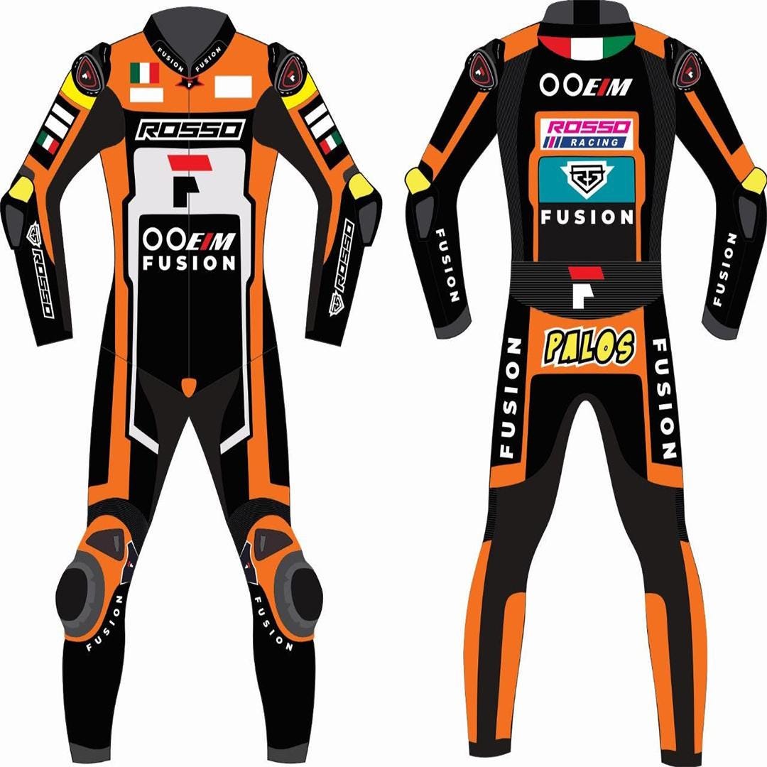Motorcycle Racing Suit - CE Approved Cowhide & Kangaroo Armor ...