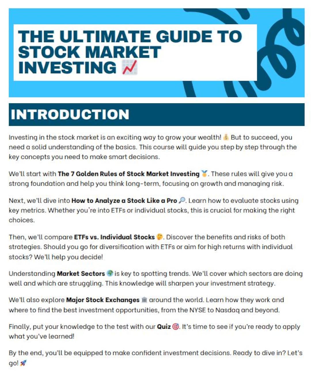 How to Invest in Stocks - Easy Beginner’s Guide - Etsy