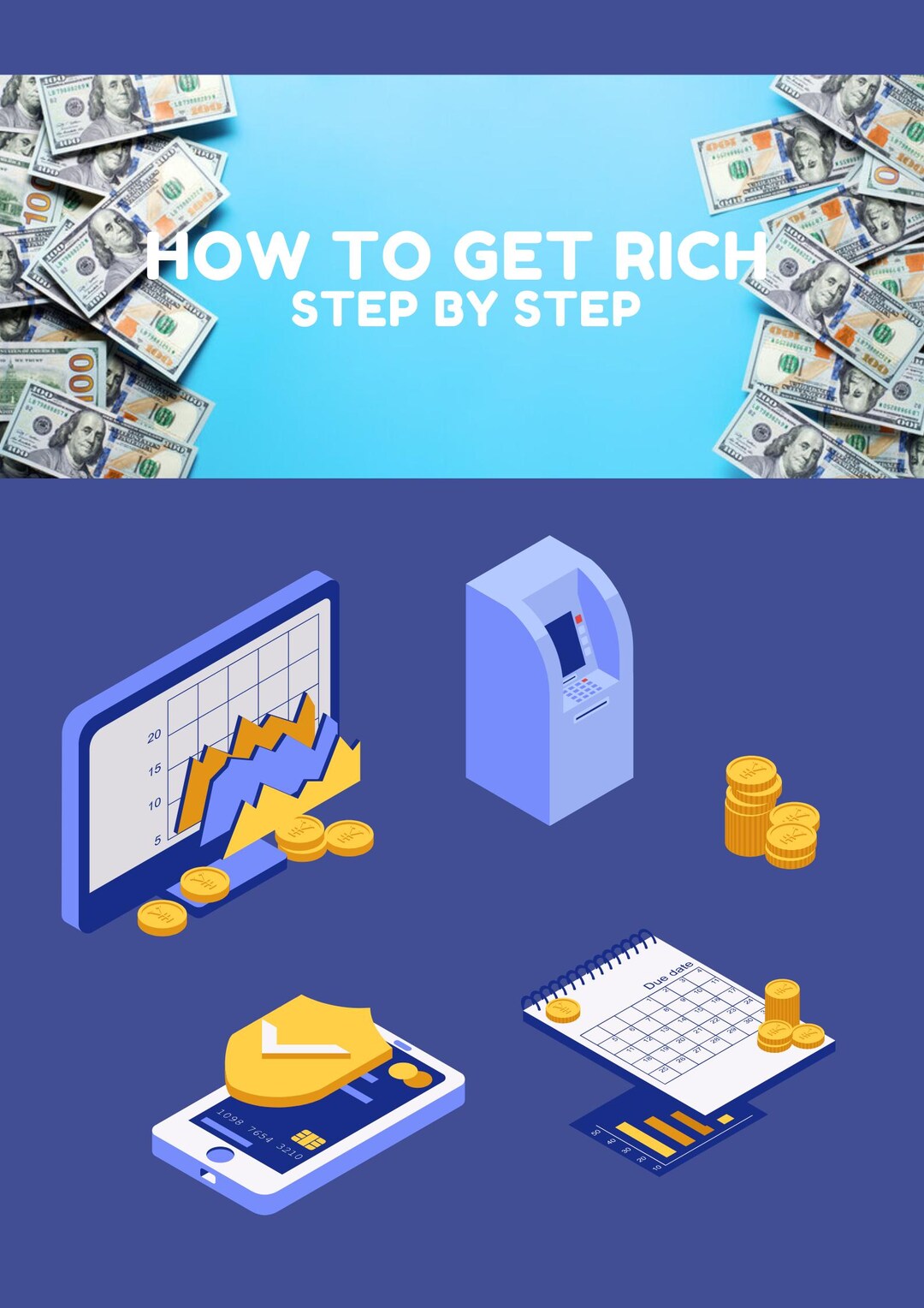 How to Get Rich Step by Step - Etsy