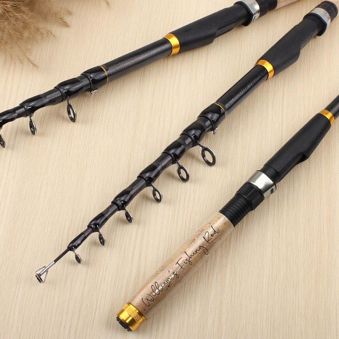 Personalized Fishing Rod Telescopic, 1.8 M/2.1M, Casting/spinning ...