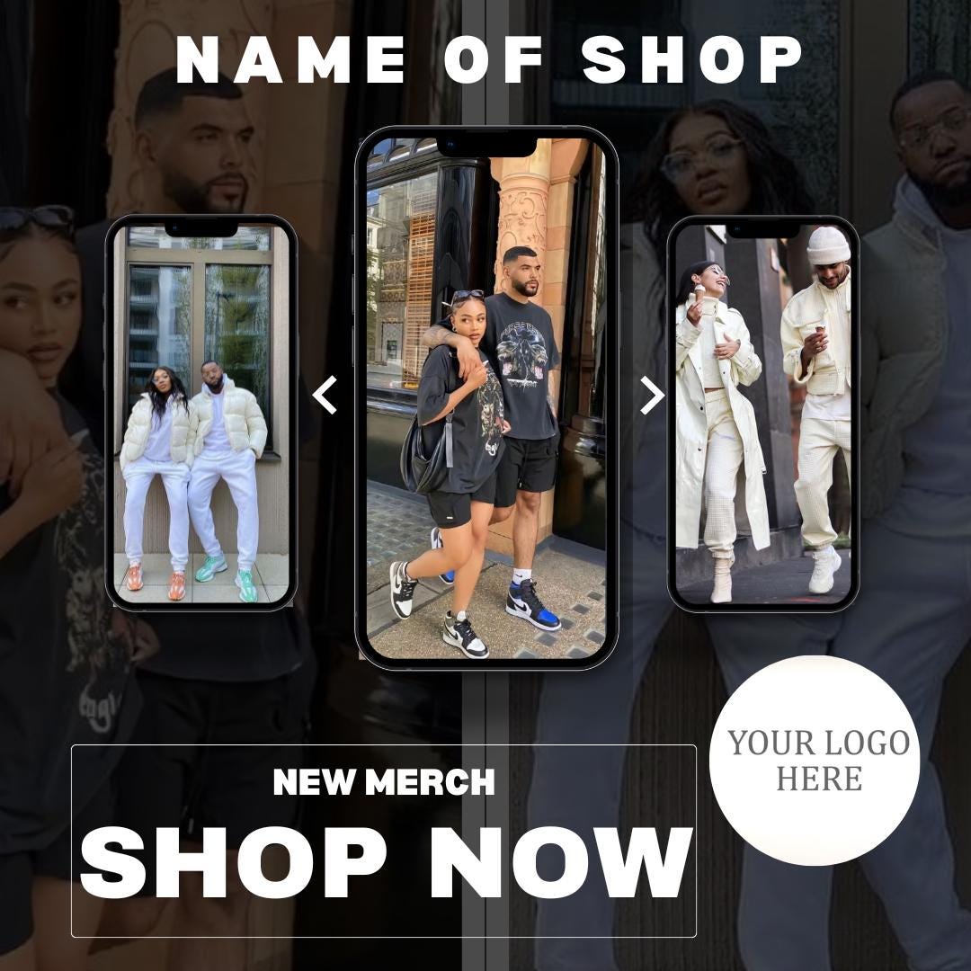 Bold + Stylish Editable Flyer Template, IG Post + Mobile Video Bundle ...