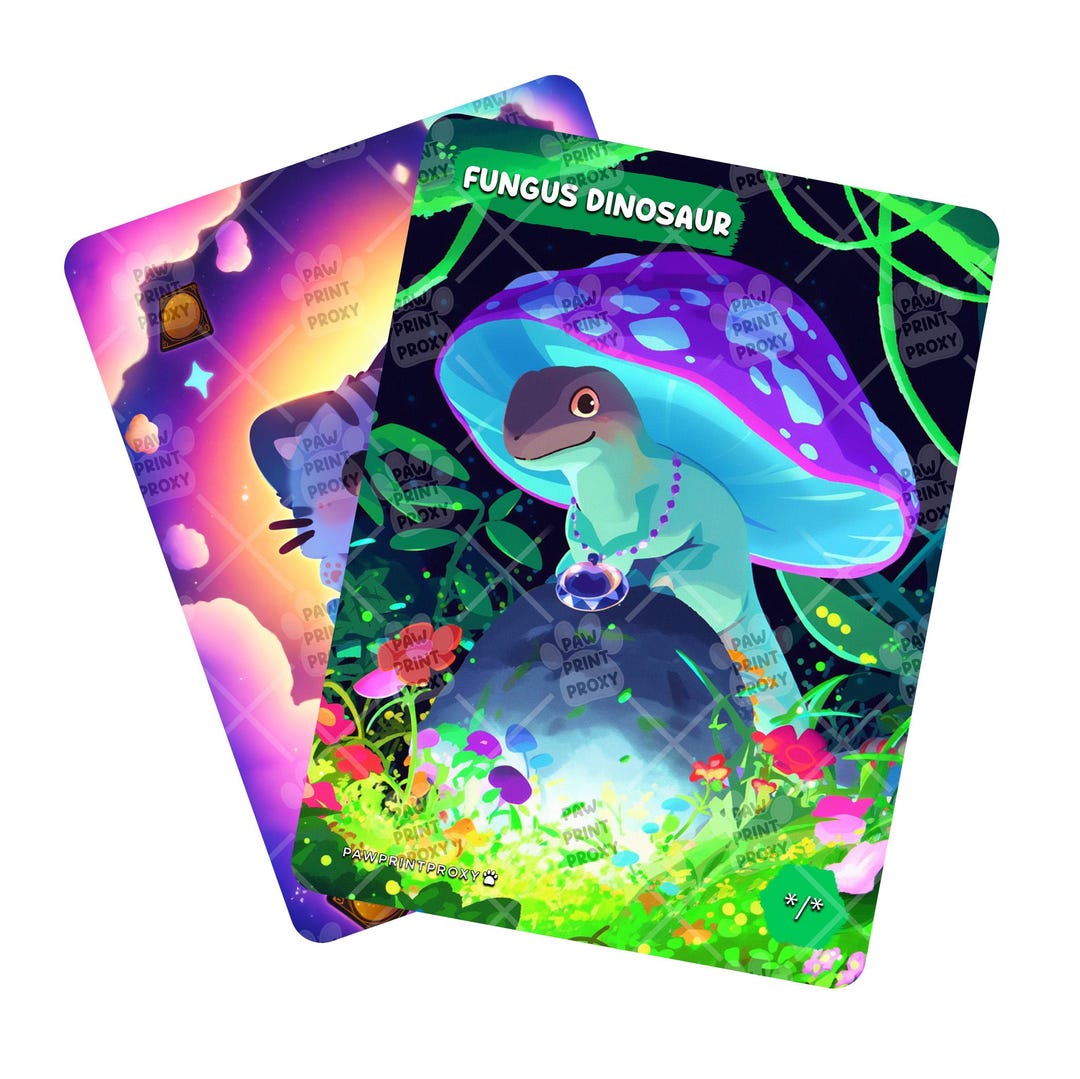 Fungus Dinosaur */* Token for MTG - Etsy