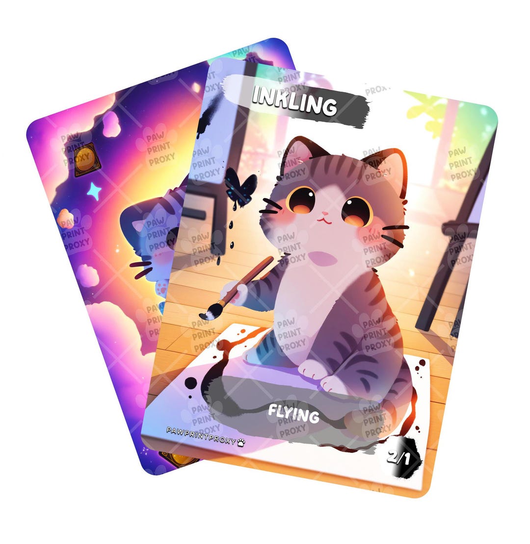 2/1 Inkling Token for MTG - Etsy