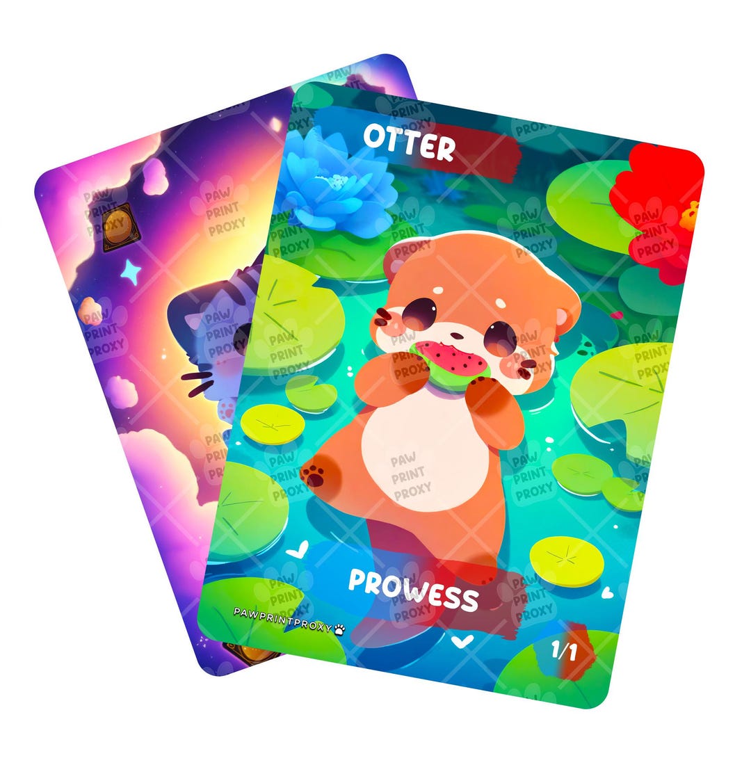 1/1 Otter Token for MTG - Etsy