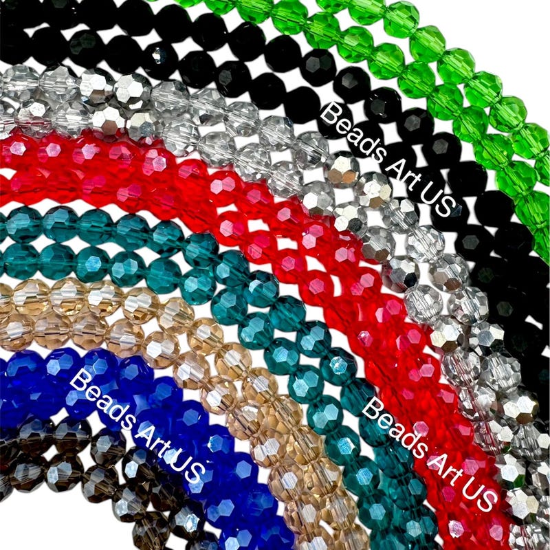 Faceted Beads - Etsy
