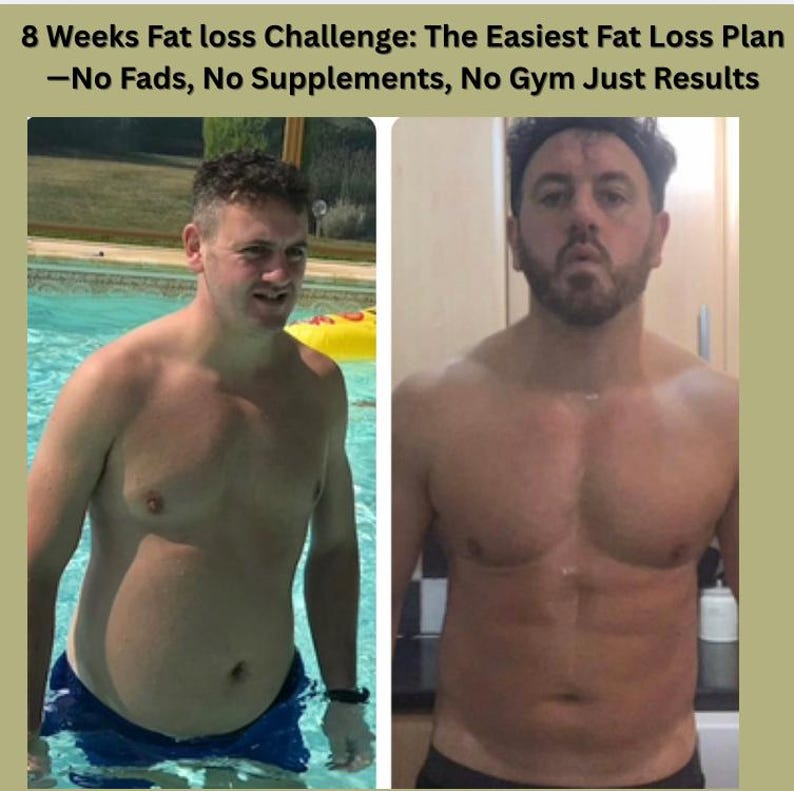 8 Weeks Fat Loss Challenge - Etsy