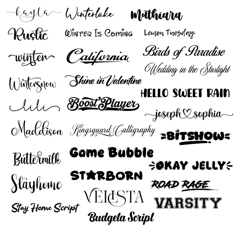 The Ultimate 85 Fonts – Best Curated Font Bundle for Designers, Digital ...