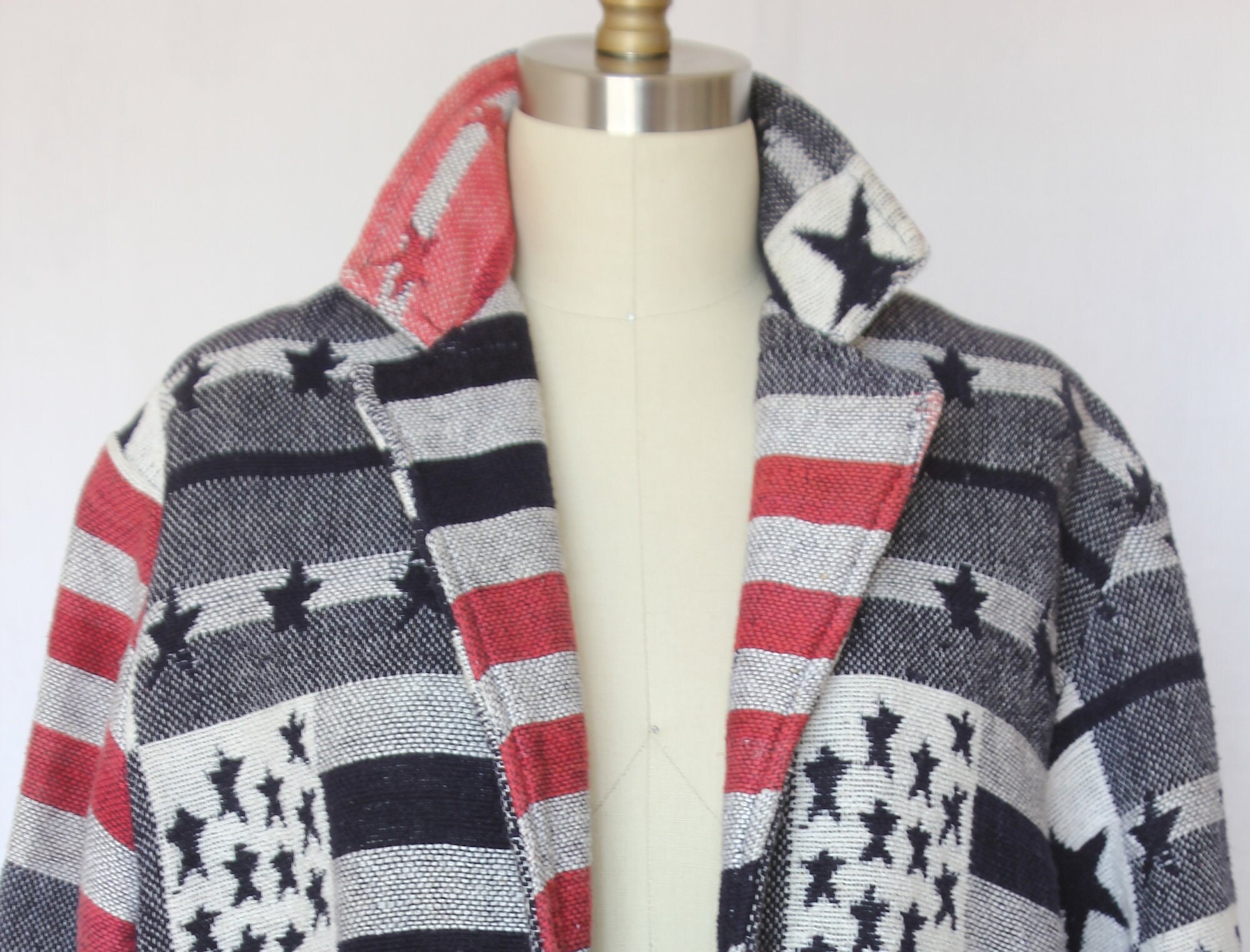 American Flag Jacket / Patriotic Jacket - Etsy