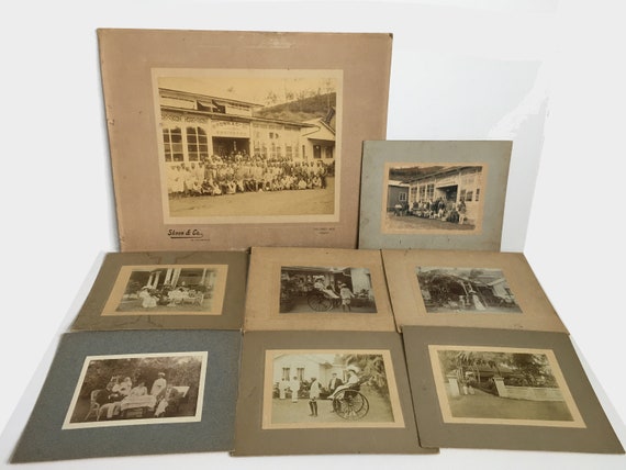 RARE Vintage Antique Sri Lanka Colombo Kandy Cabinet Photos | Etsy