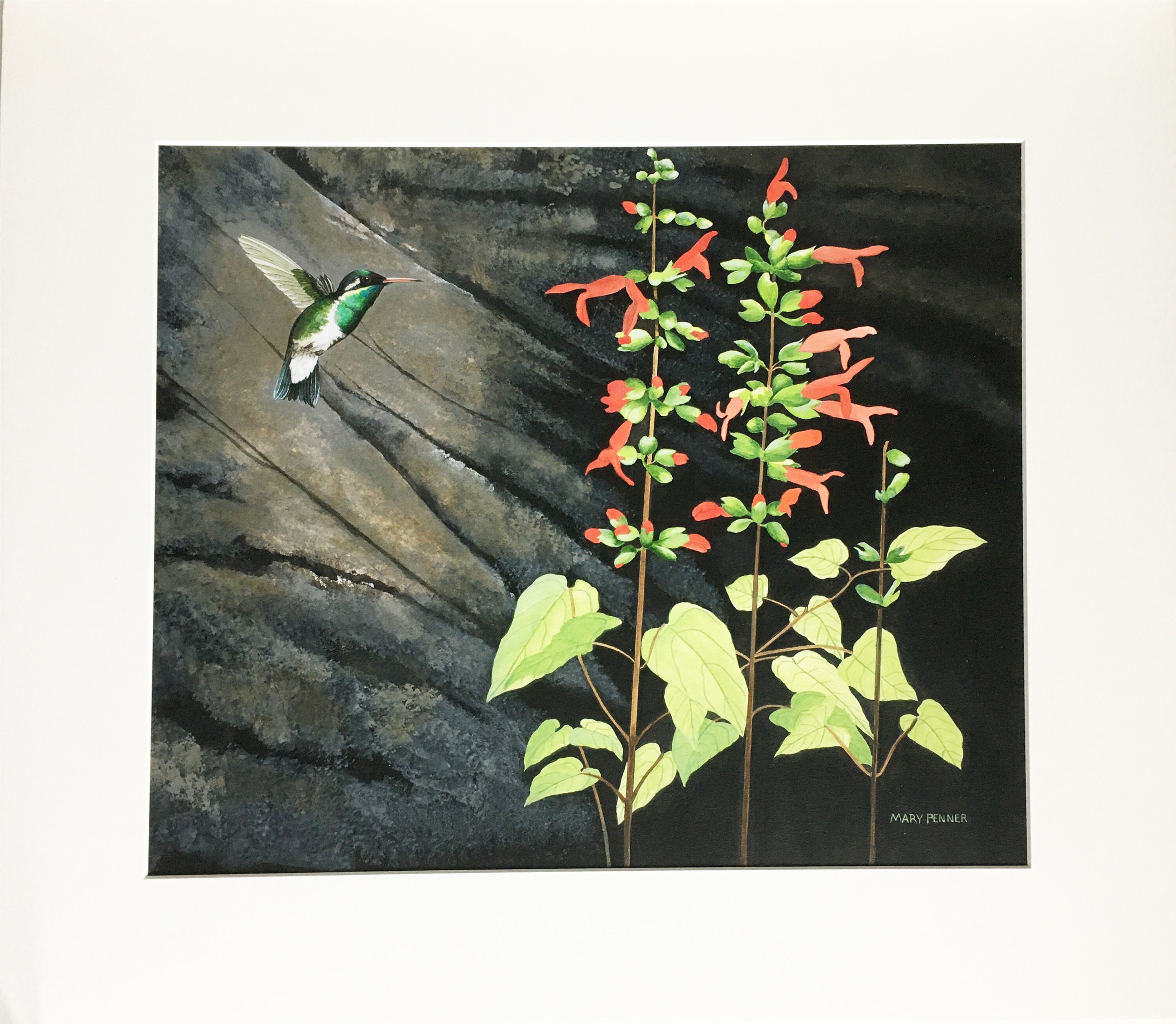 Vintage Mary Penner Original Watercolor Painting Fort Worth - Etsy