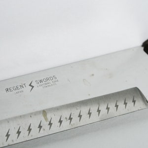 Vintage Regent Swords Japan Lightning Edge Stainless Steel Kitchen ...