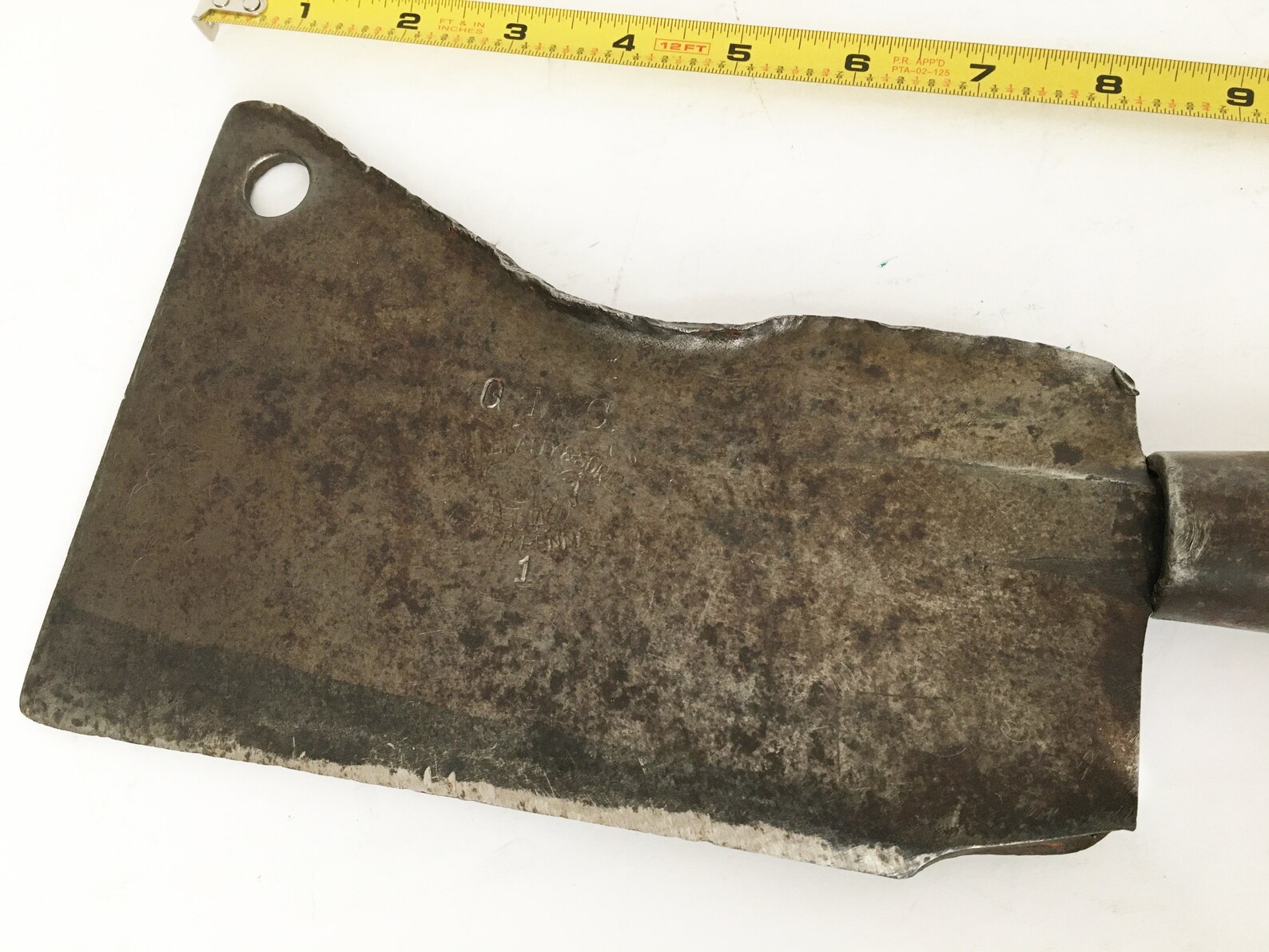 Vintage Antique WM BEATTY & Sons Chester Pennsylvania Cow Steer Stamped ...