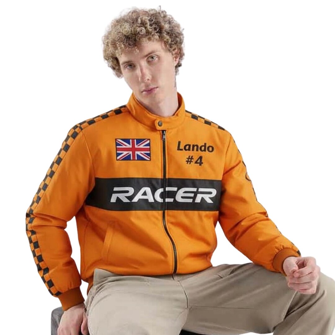 Lando Norris Fan Jacket - Kids and Adults Jacket- F1 Racers - Birthday ...