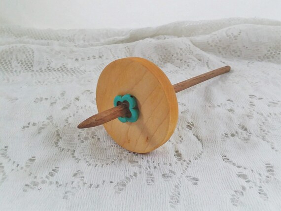 Split Notch Drop Spindle Low Whorl Maple and Walnut with | Etsy
