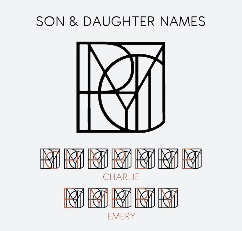 Custom Name Logo Design Word Logo Initial Logo Personalized Business ...