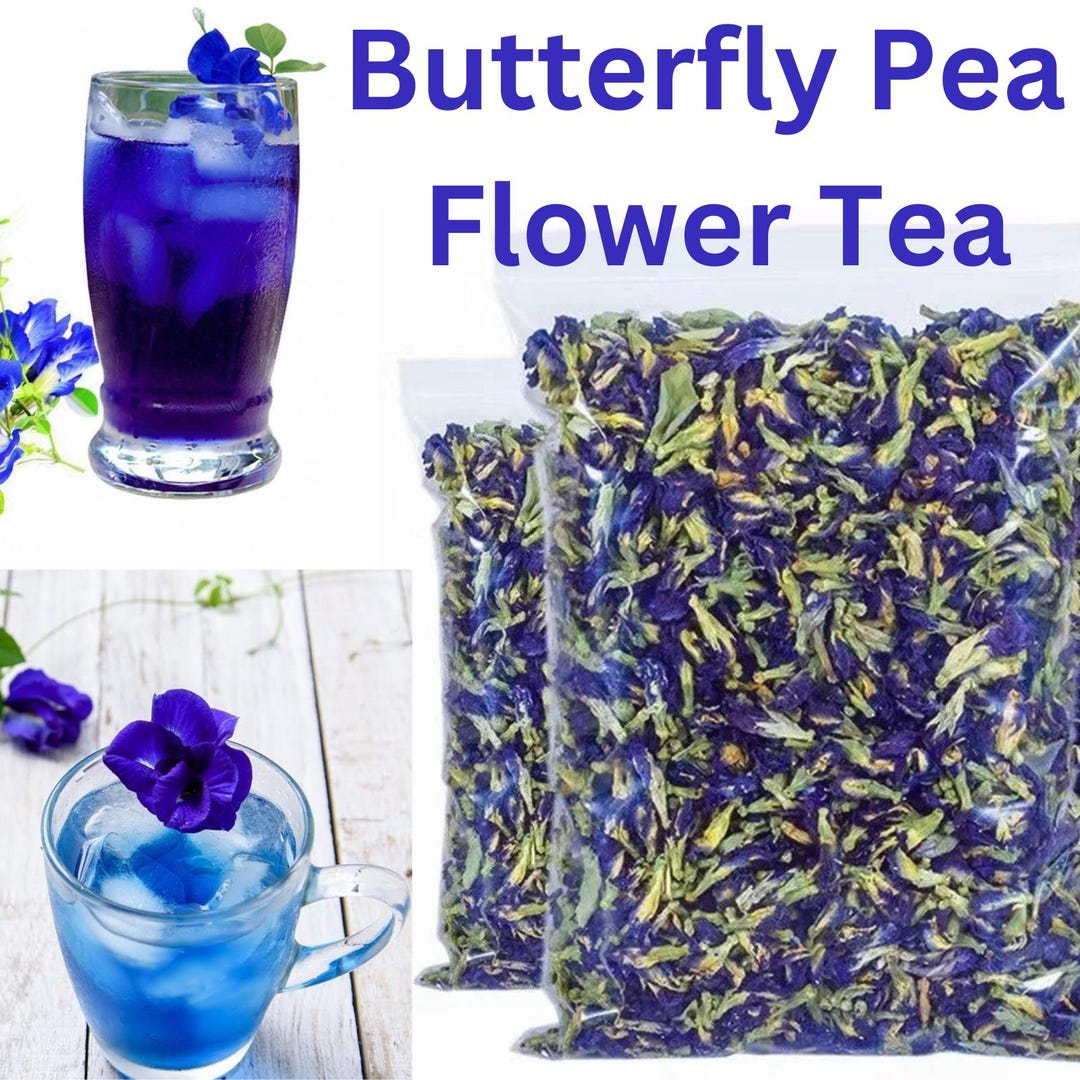 Butterfly Pea Flower Tea | Dried Aparajita Flowers | Edible Petals for ...