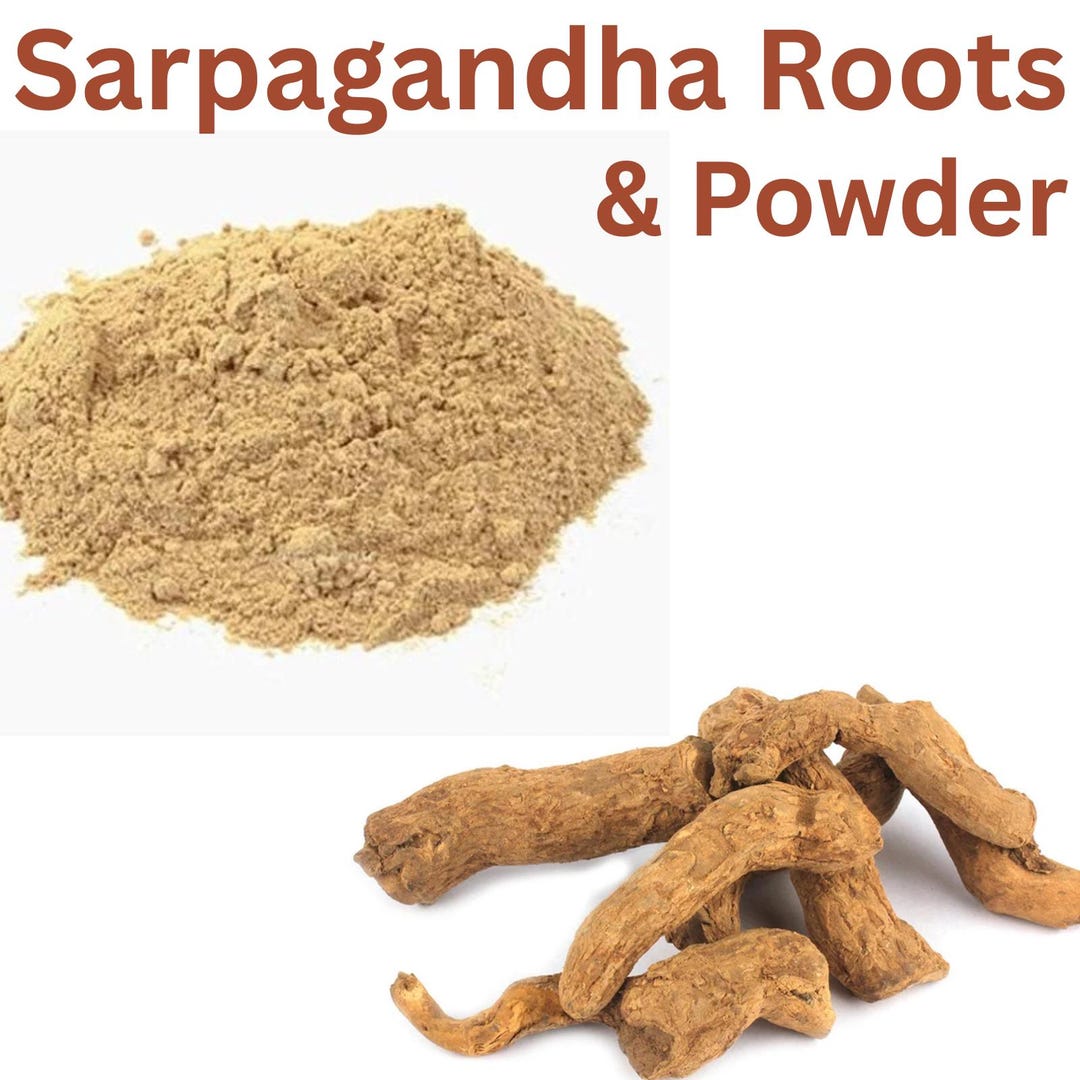 Sarpagandha Roots / Powder - Snakeroot Rauwolfia - Rauwolfia Serpentina ...
