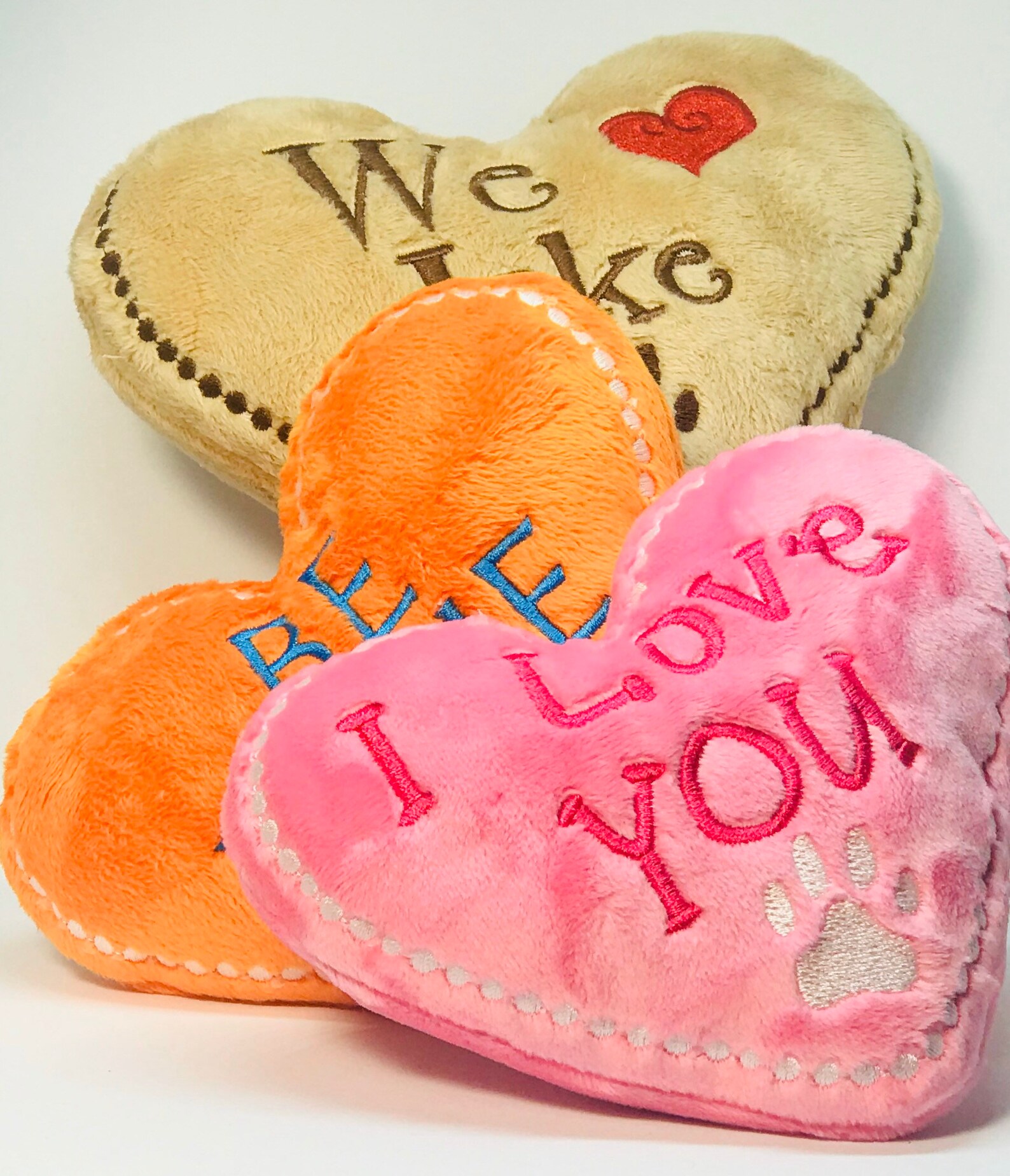 Dog Toy-customized Heart Stuffie - Etsy Canada
