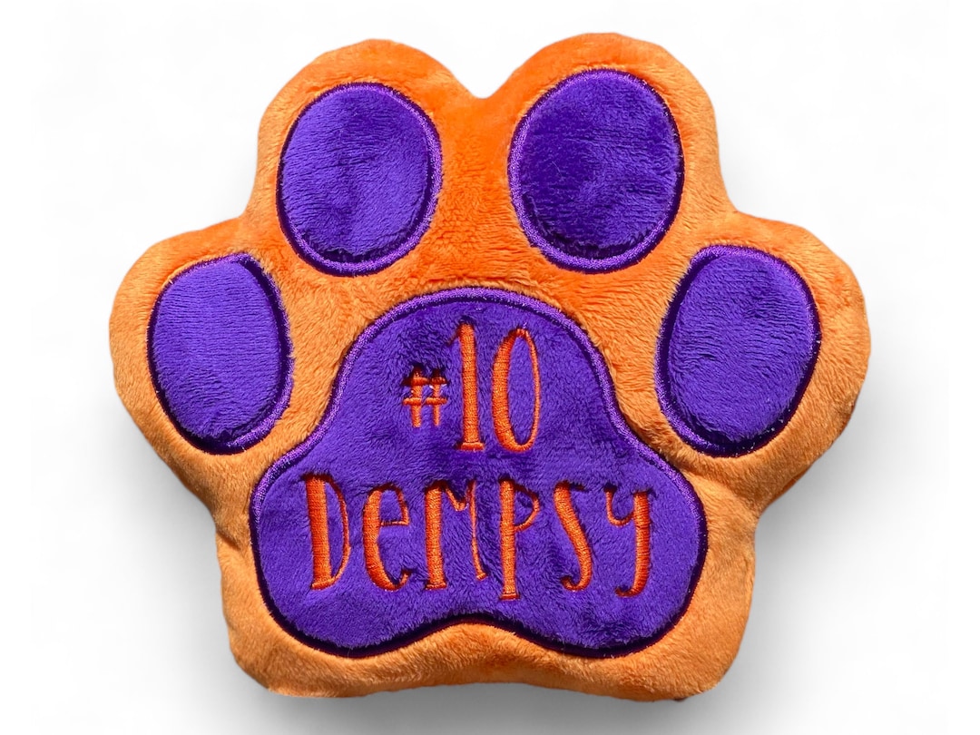 Handmade Pawprint Plush Dog Toy: Personalized Dog Stuffie - Etsy