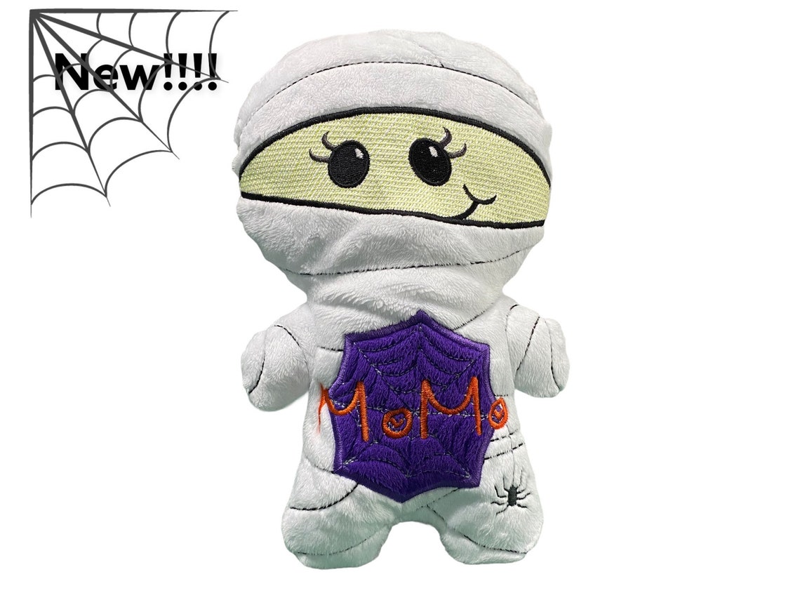 Handmade Mummy Dog Toy: Halloween Plush Toy - Etsy