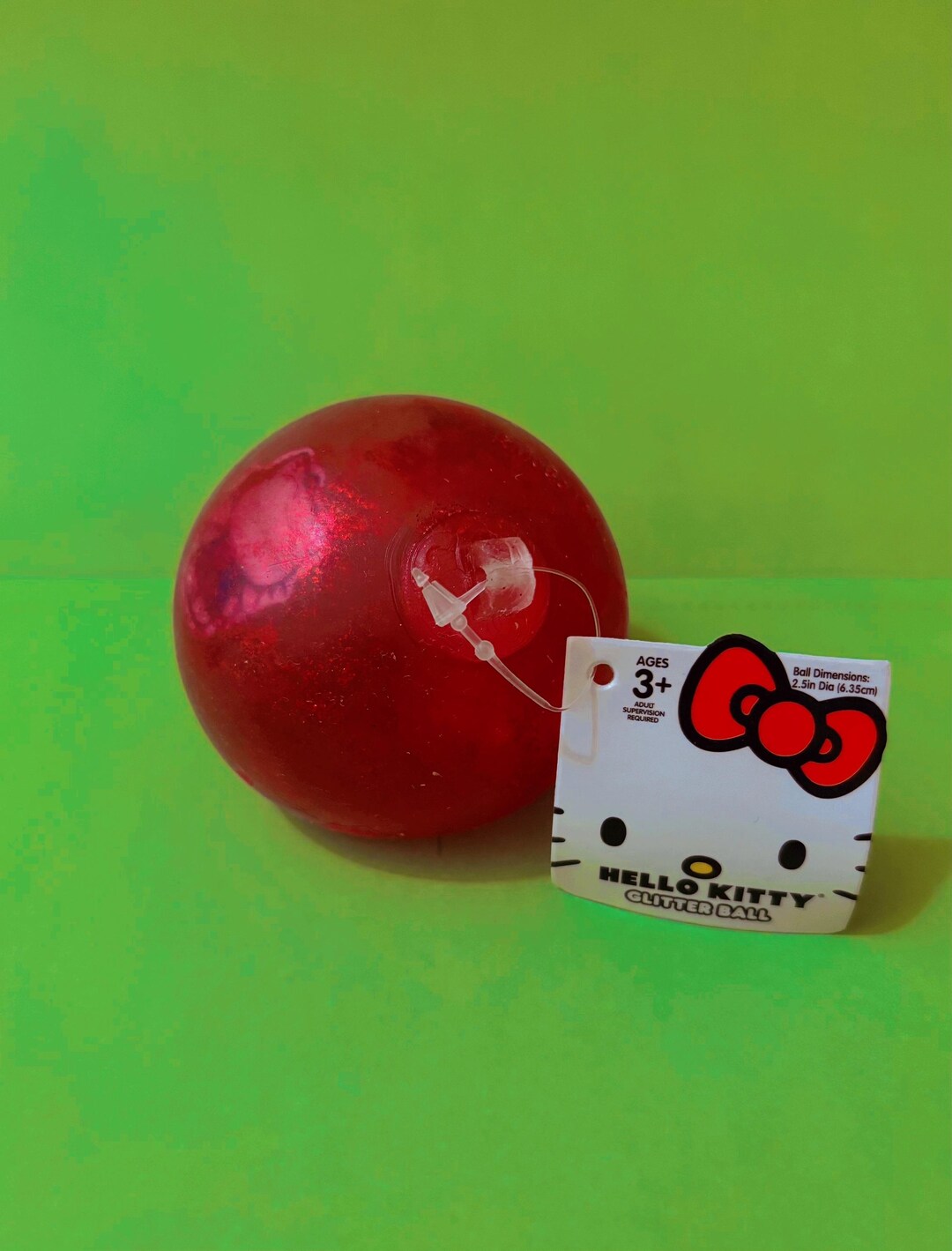 HELLO KITTY Red Clown Nose Stress Ball | Sensory Toy - Etsy