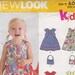 Sewing Pattern New Look Kids 6039 Dress & Tote / Purse - Etsy