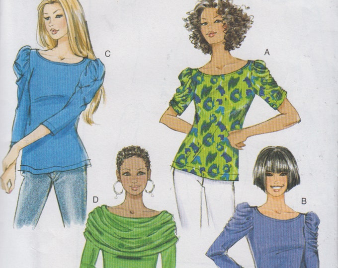 Sewing Pattern Butterick 5562 Misses' Tops Easy to Sew - Etsy