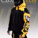 Techwear Streetwear Cosplay Futuristic Yellow Jacket Rugged Fleece ...