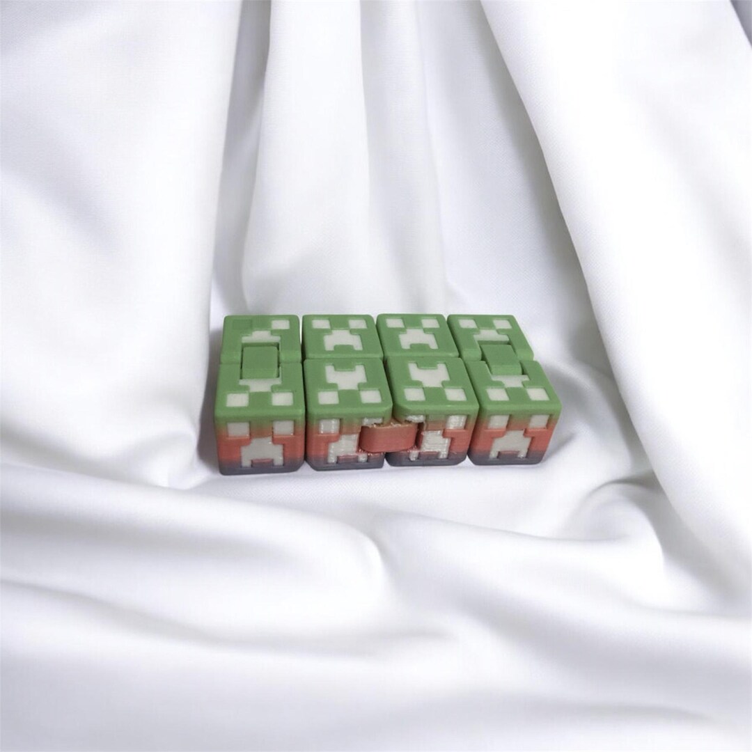 3D Fidget Folding Cube - Etsy