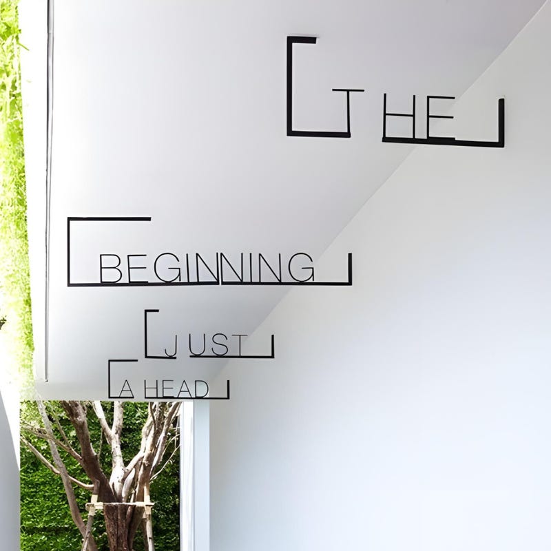 Black Laser Cut Signage - Etsy