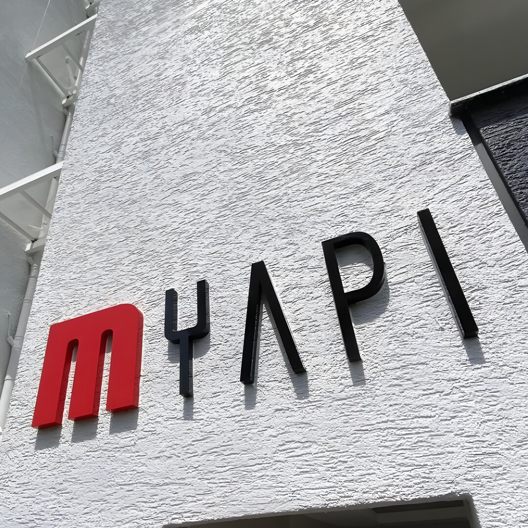 Outdoor Business Sign, Storefront Sign, Large Metal Letters, 3D Metal ...