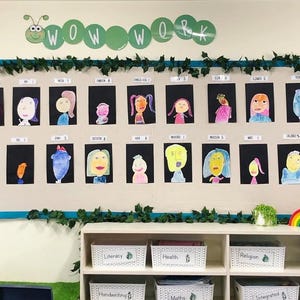 Wow Work Display Classroom Decor - Etsy