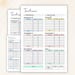 Printable Daily Travel Expenses Tracker - Vacation Spending, Holiday ...